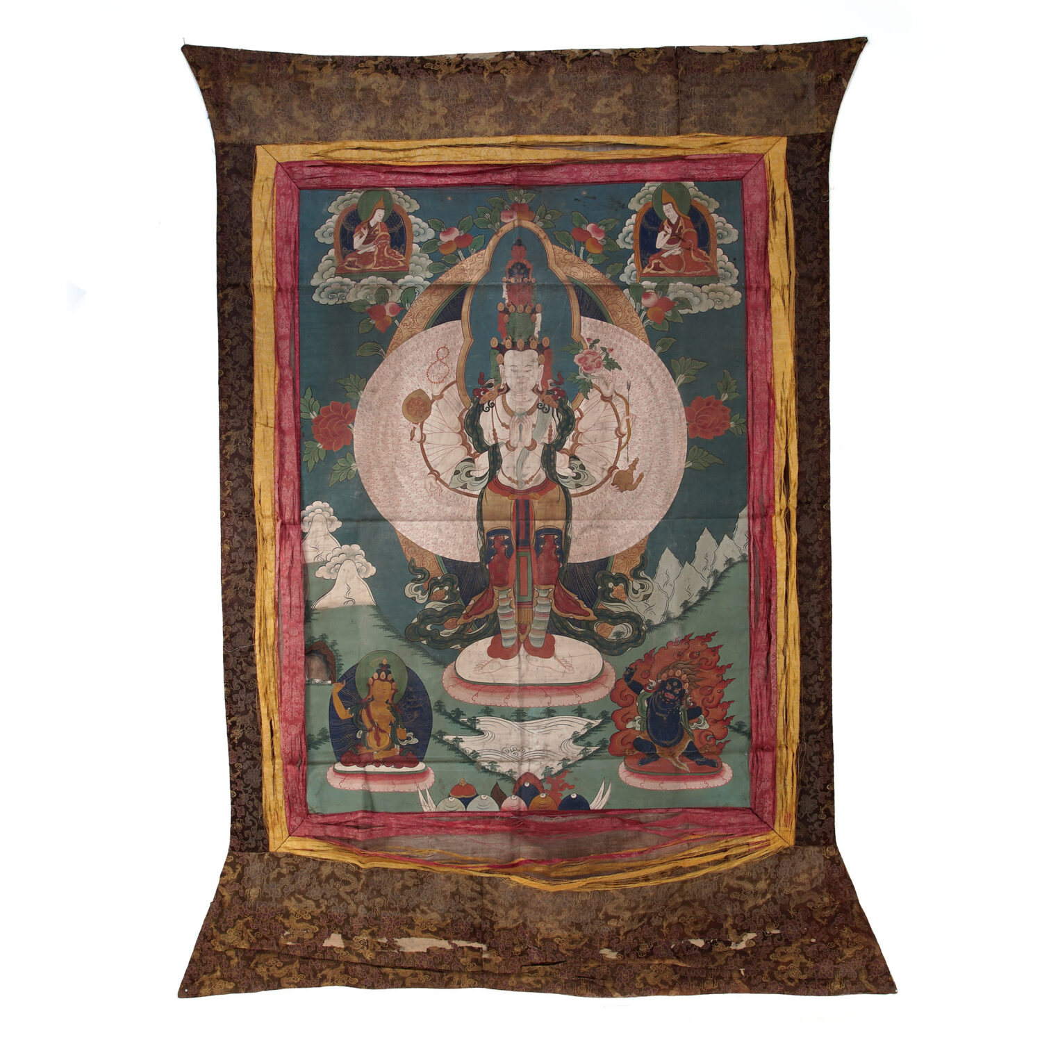 Antique Tibetan Tangka Painting Of Buddha (19th Century) | Notable Auctions
